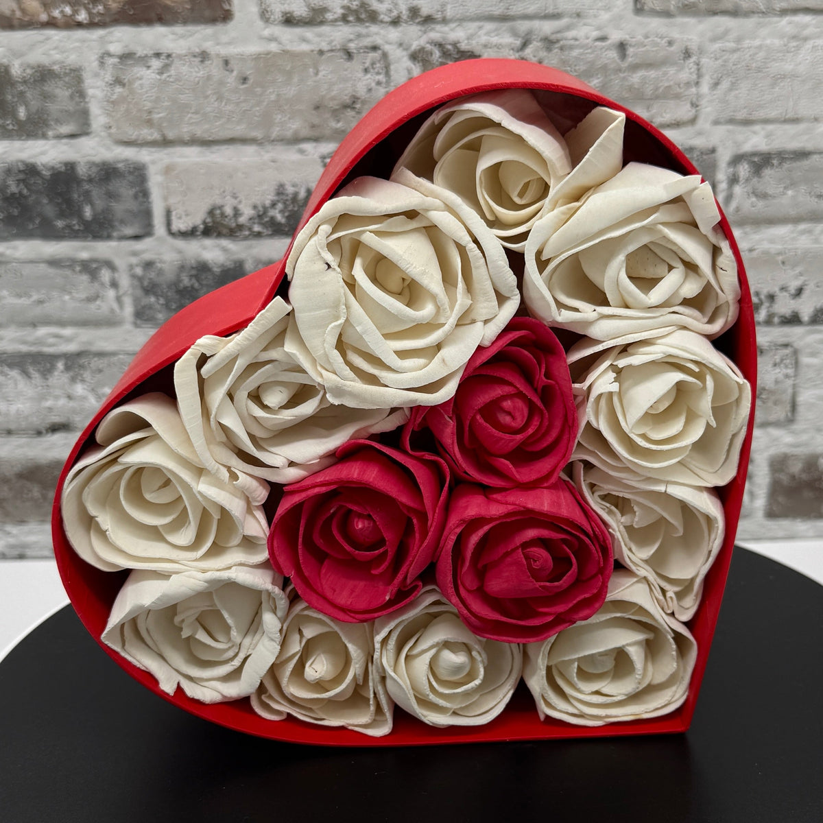 Triple in Pink - 8" Heart Box - Anniversary — Miracle Bay Studios