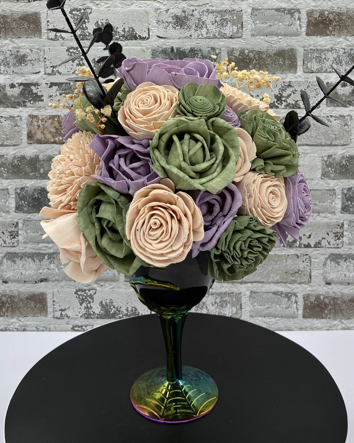 Skeleton Hand Black Goblet! - Halloween Decor — Miracle Bay Studios